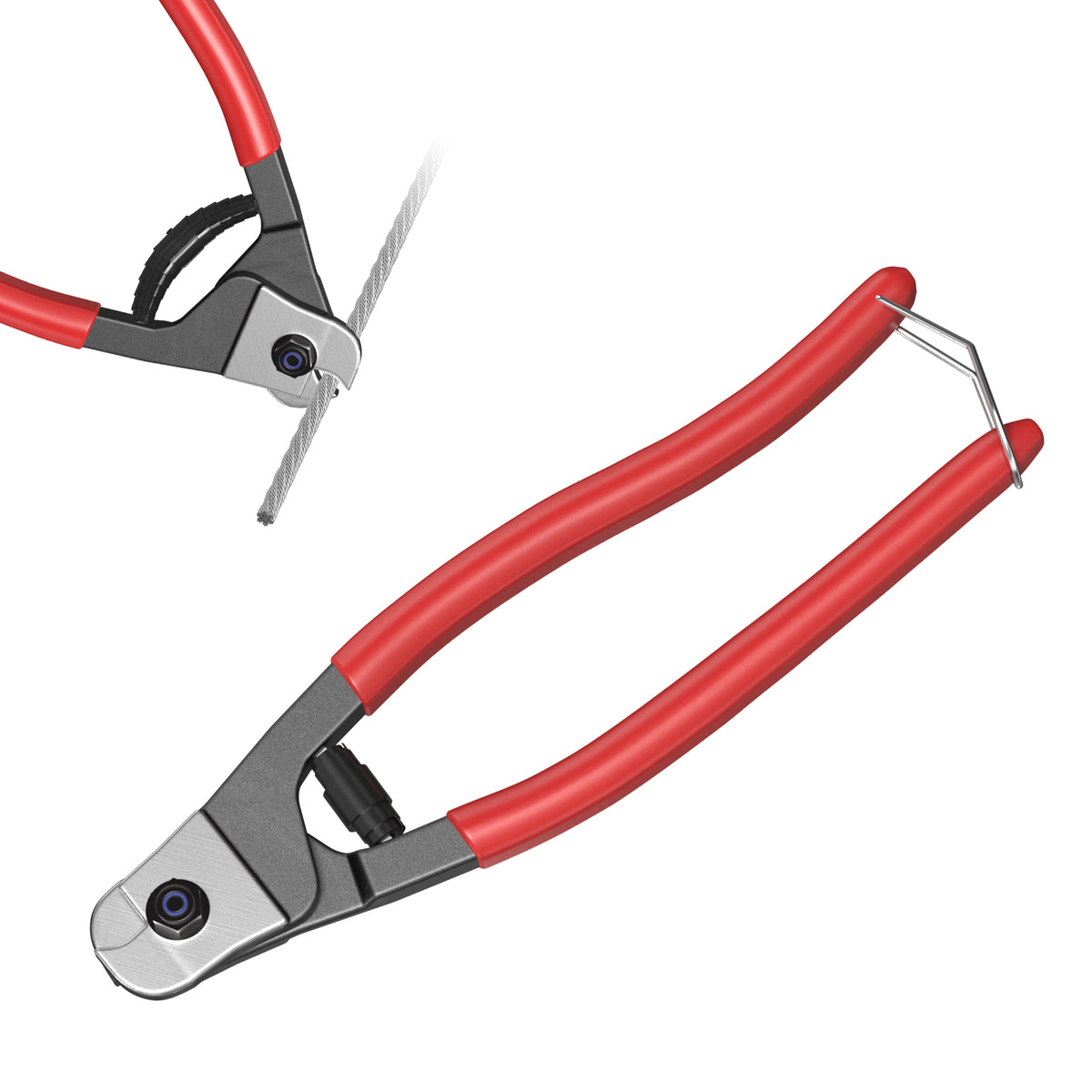 8" Heavy Duty Cable Cutter for 1/8" & 5/32" Stainless Steel Wire Rope ...